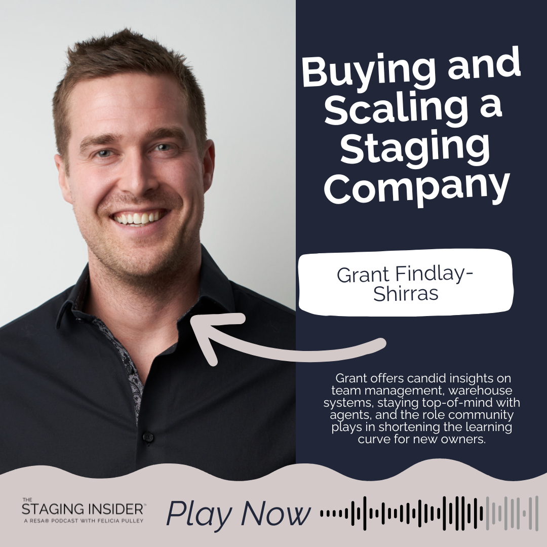 Episode 8 with Grant Findlay-Shirras Owner of DEKORA - The Staging Insider